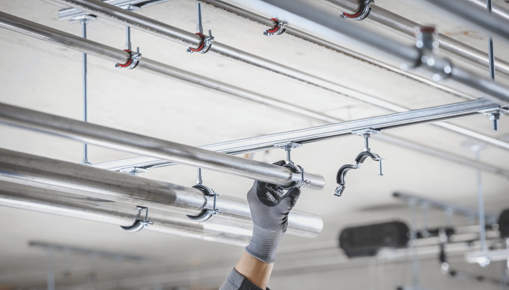 Reconfigurable piping supports