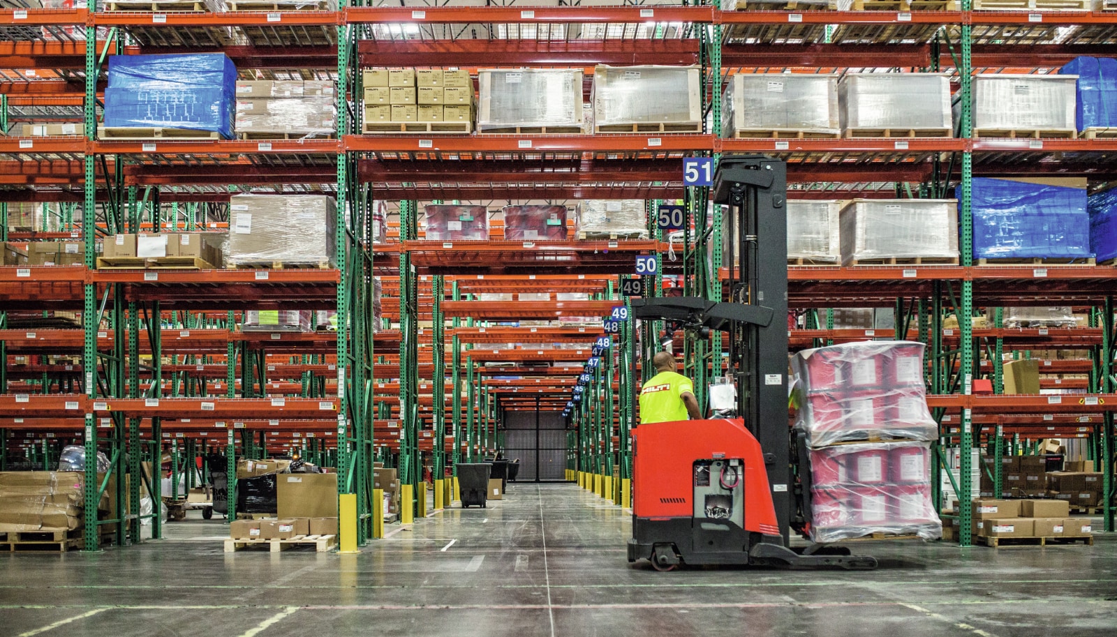 Warehouse and Racking - Hilti India